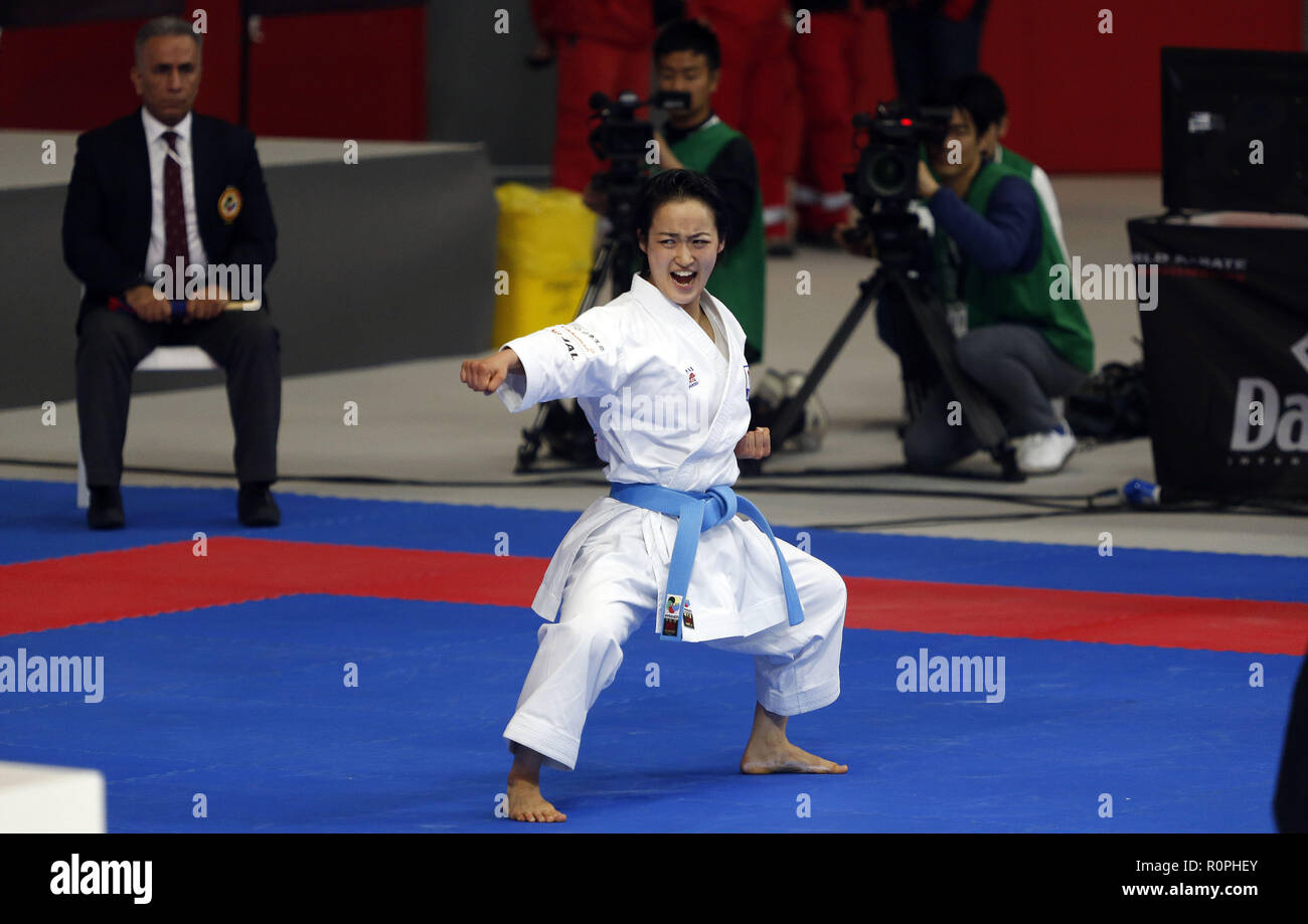 Madrid, Madrid, Spain. 6th Nov, 2018. Shimizu Kiyou from Japan seen in ...