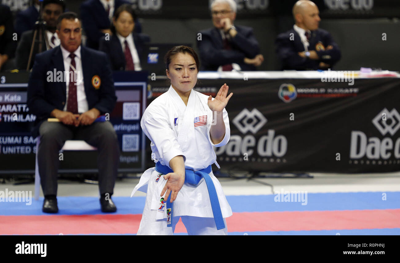 Madrid, Madrid, Spain. 6th Nov, 2018. Kokumai Sakura from USA seen in ...