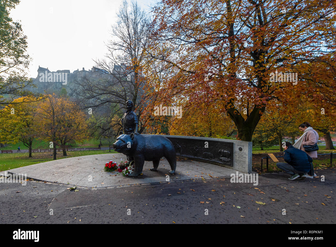 The meadows edinbrugh autumn hi-res stock photography and images - Alamy