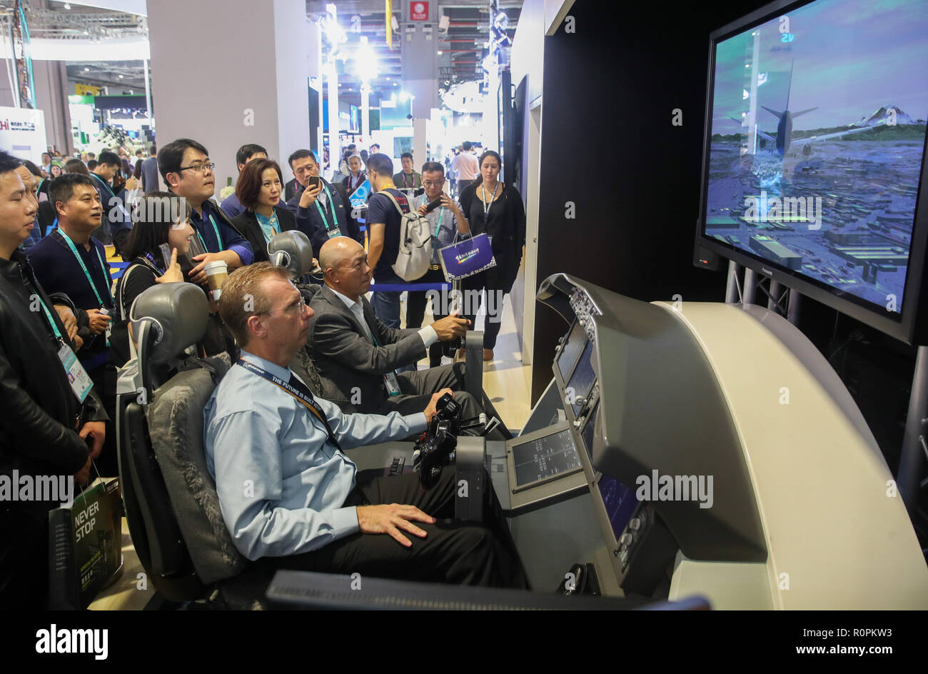 The first international aviation exhibition hi-res stock photography ...