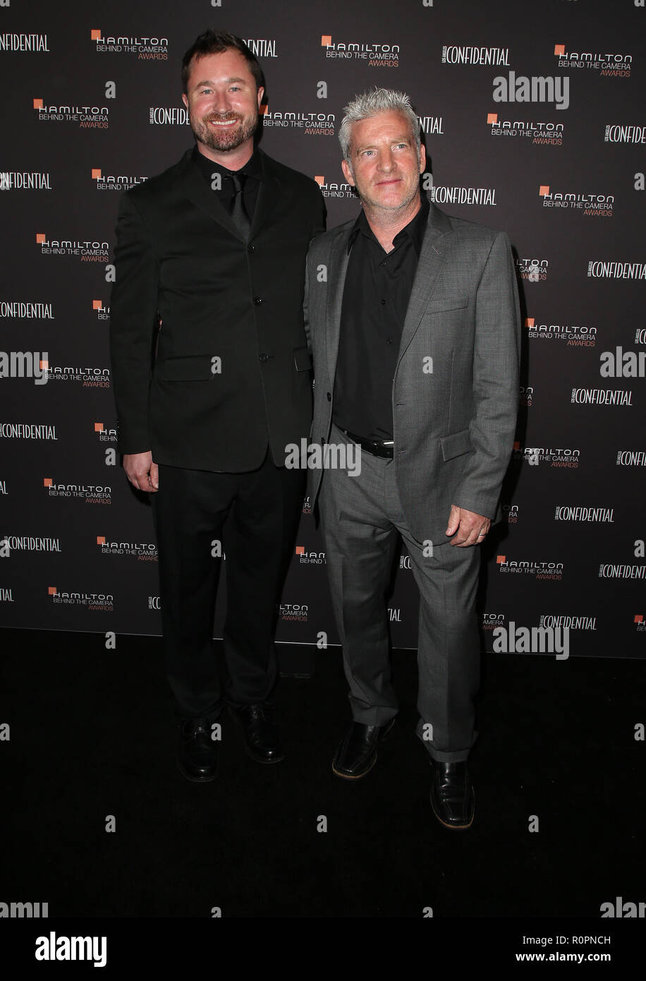 Los Angeles, California, USA. 4th Nov, 2018. Erik Aadahl and Ethan Van ...