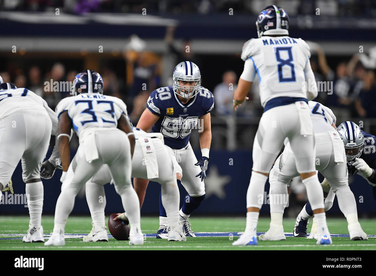 Arlington, Texas, USA. 5th Nov, 2018. Dallas Cowboys linebacker Sean ...