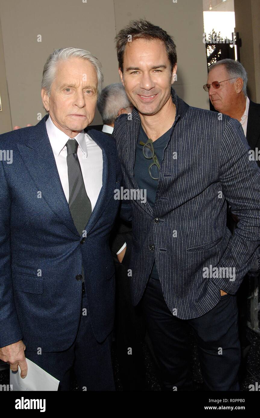 Los Angeles, CA, USA. 6th Nov, 2018. Michael Douglas, Eric McCormack at ...