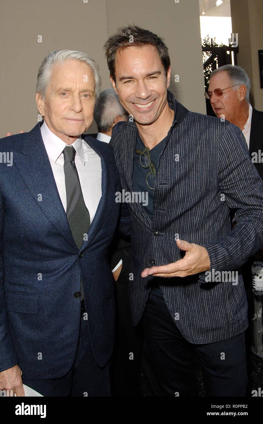Los Angeles, CA, USA. 6th Nov, 2018. Michael Douglas, Eric McCormack at ...
