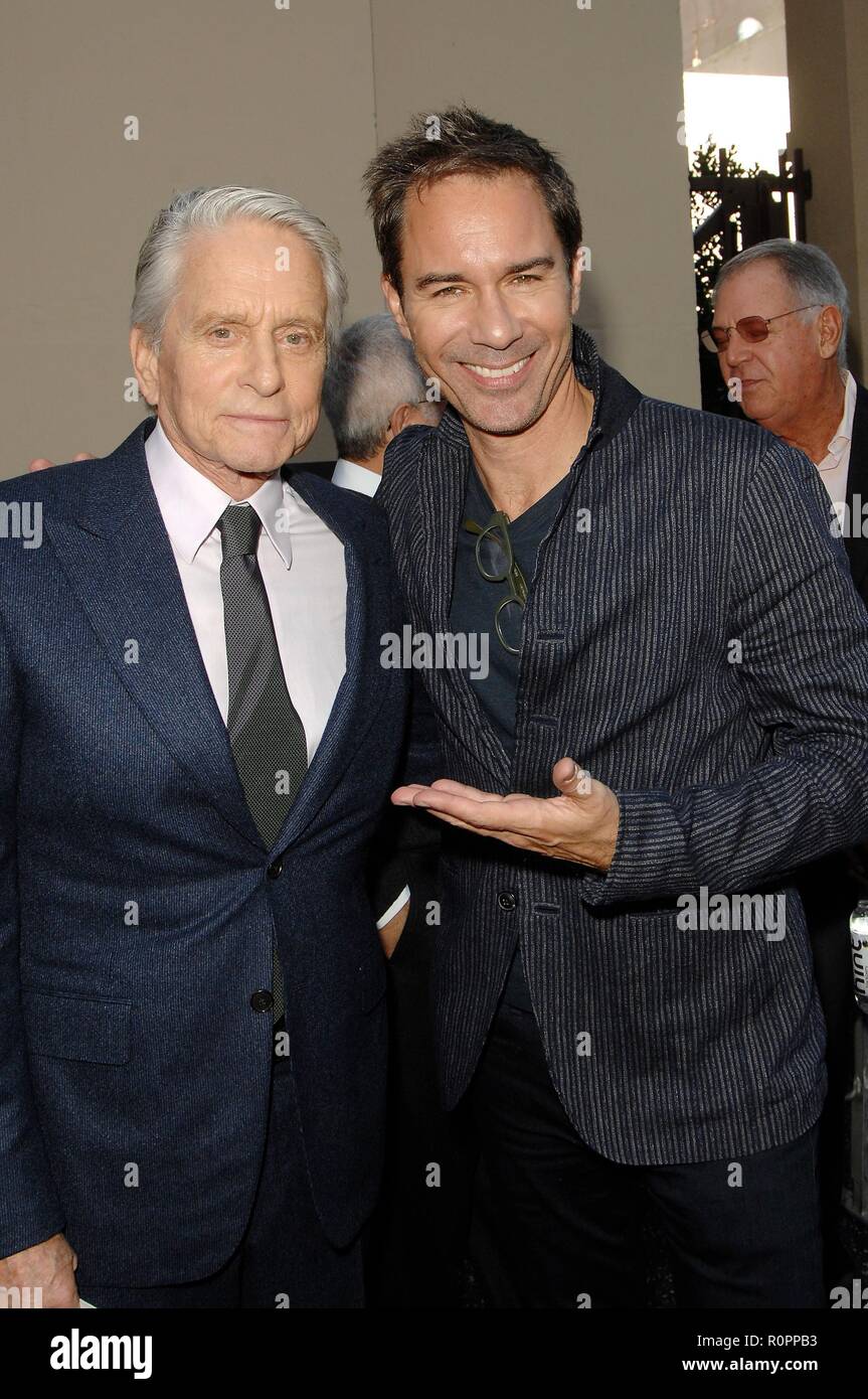 Los Angeles, CA, USA. 6th Nov, 2018. Michael Douglas, Eric McCormack at ...