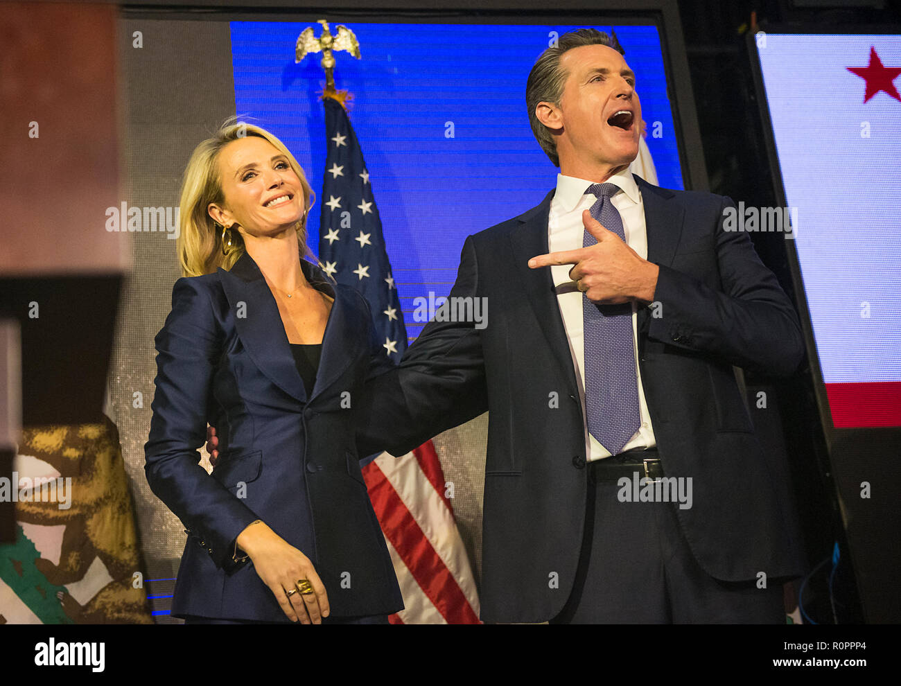 Los Angeles, CA, USA. 6th Nov, 2018. Ashley Brinkman, Brian Cohen ...