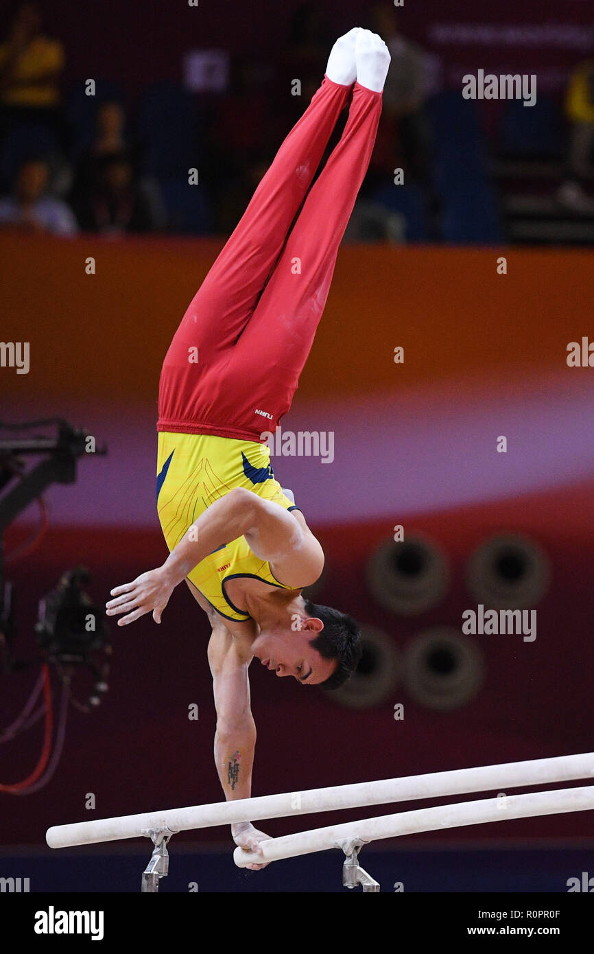 Doha, Qatar. 3rd Nov, 2018. Jossimar Orlando Calvo Moreno (COL ...