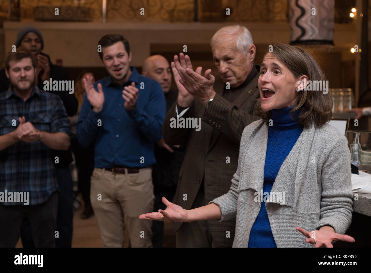 Elk Grove Village, IL, USA. 6th Nov, 2018. Cook County Board ...