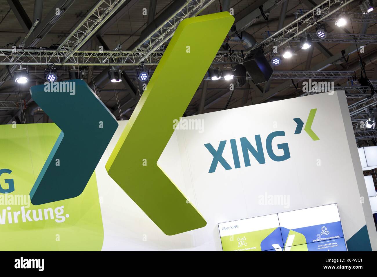 Logo der Firma Xing SE | usage worldwide Stock Photo - Alamy