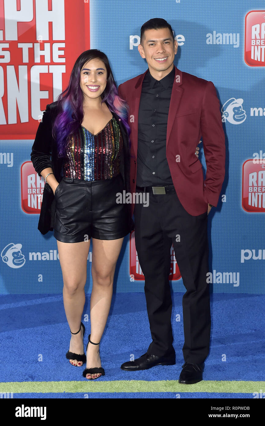 Los Angeles, California. 5th Nov, 2018. Tiffany Herrera and Mario ...