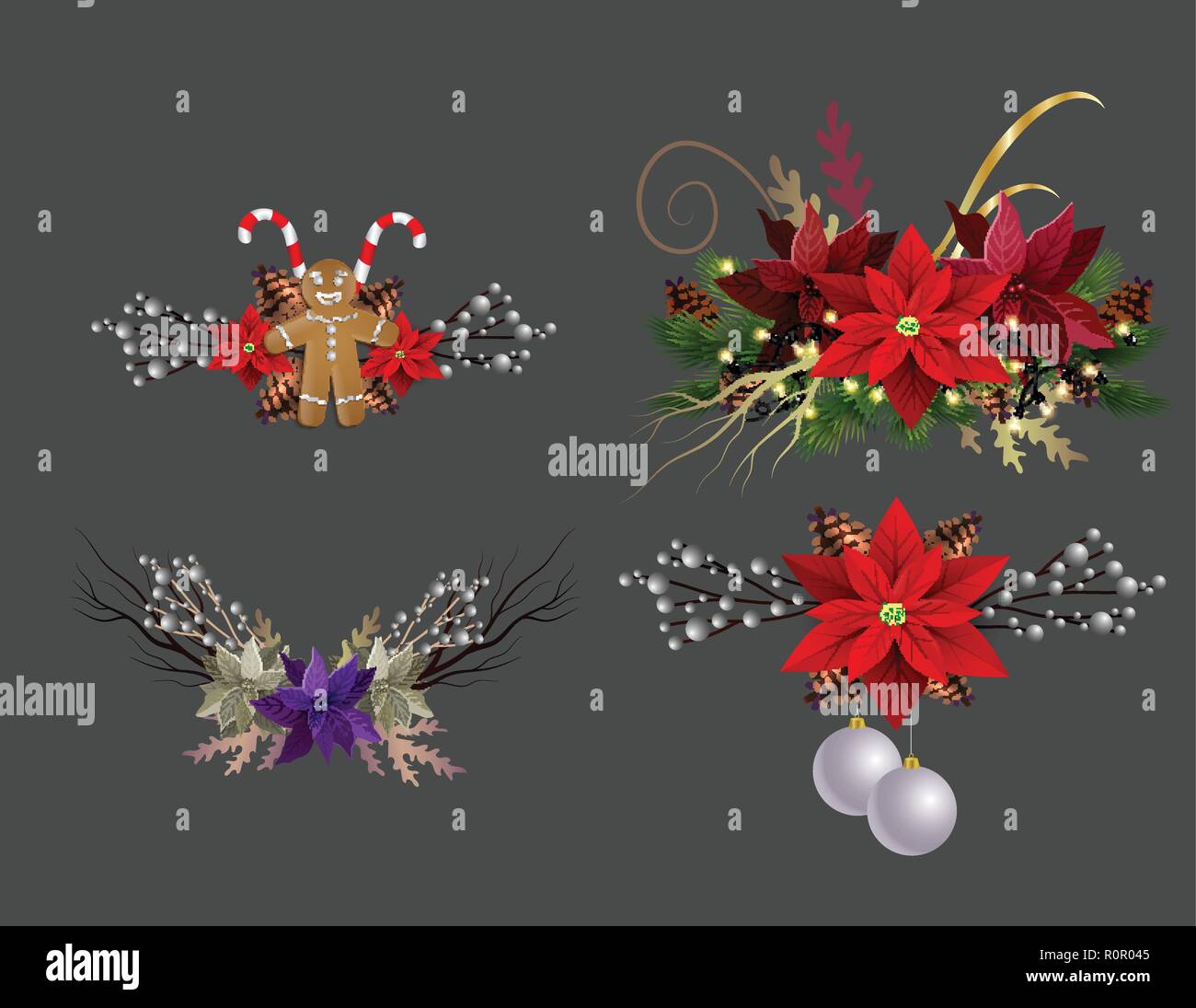 Christmas elements for your designs Stock Vector Image & Art - Alamy