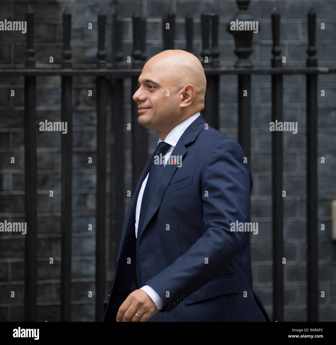 Sajid Javid, Home Secretary, arrives for weekly Cabinet Meeting on 6 ...