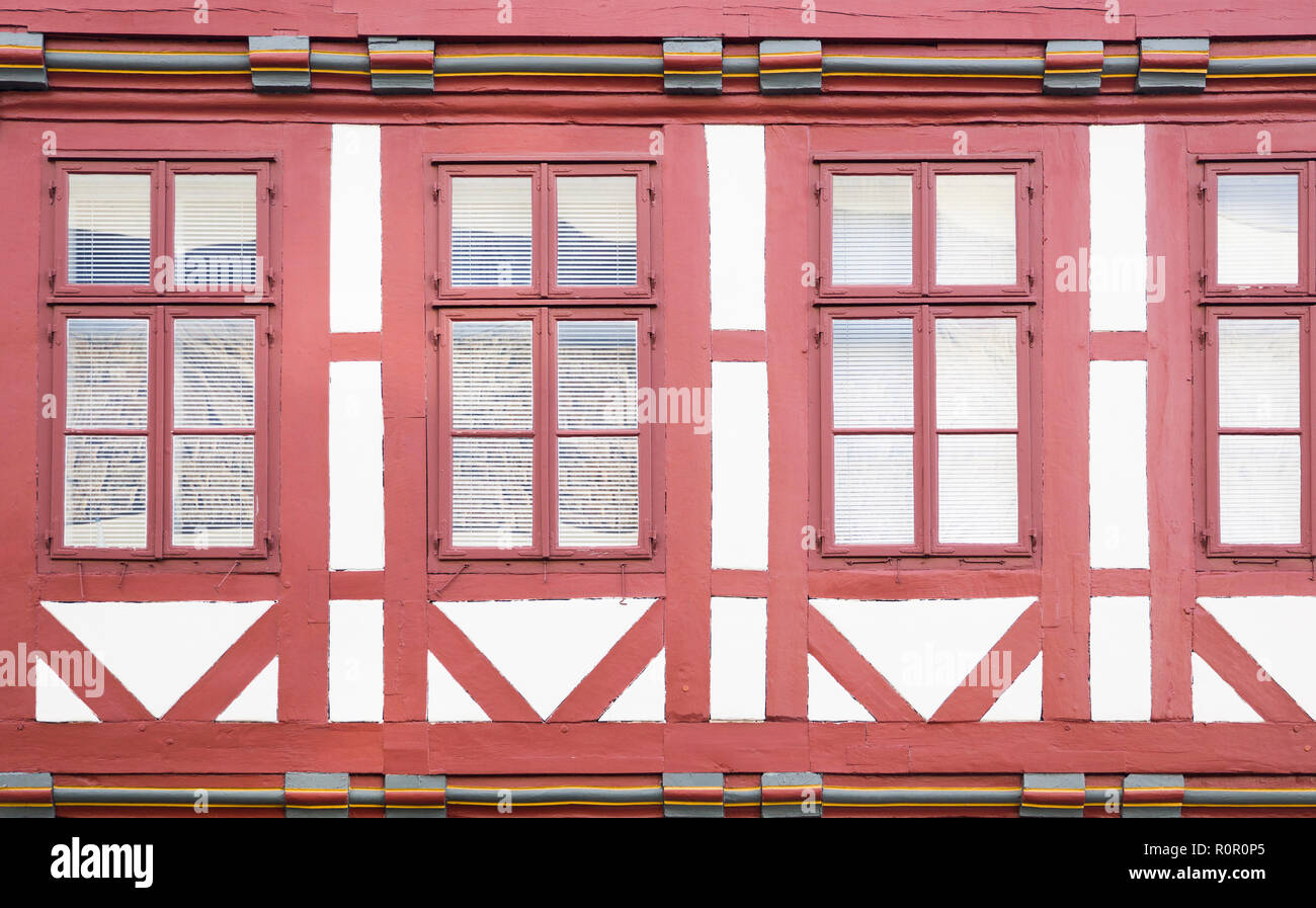 View at traditional windows from Hanover, Germany Stock Photo - Alamy