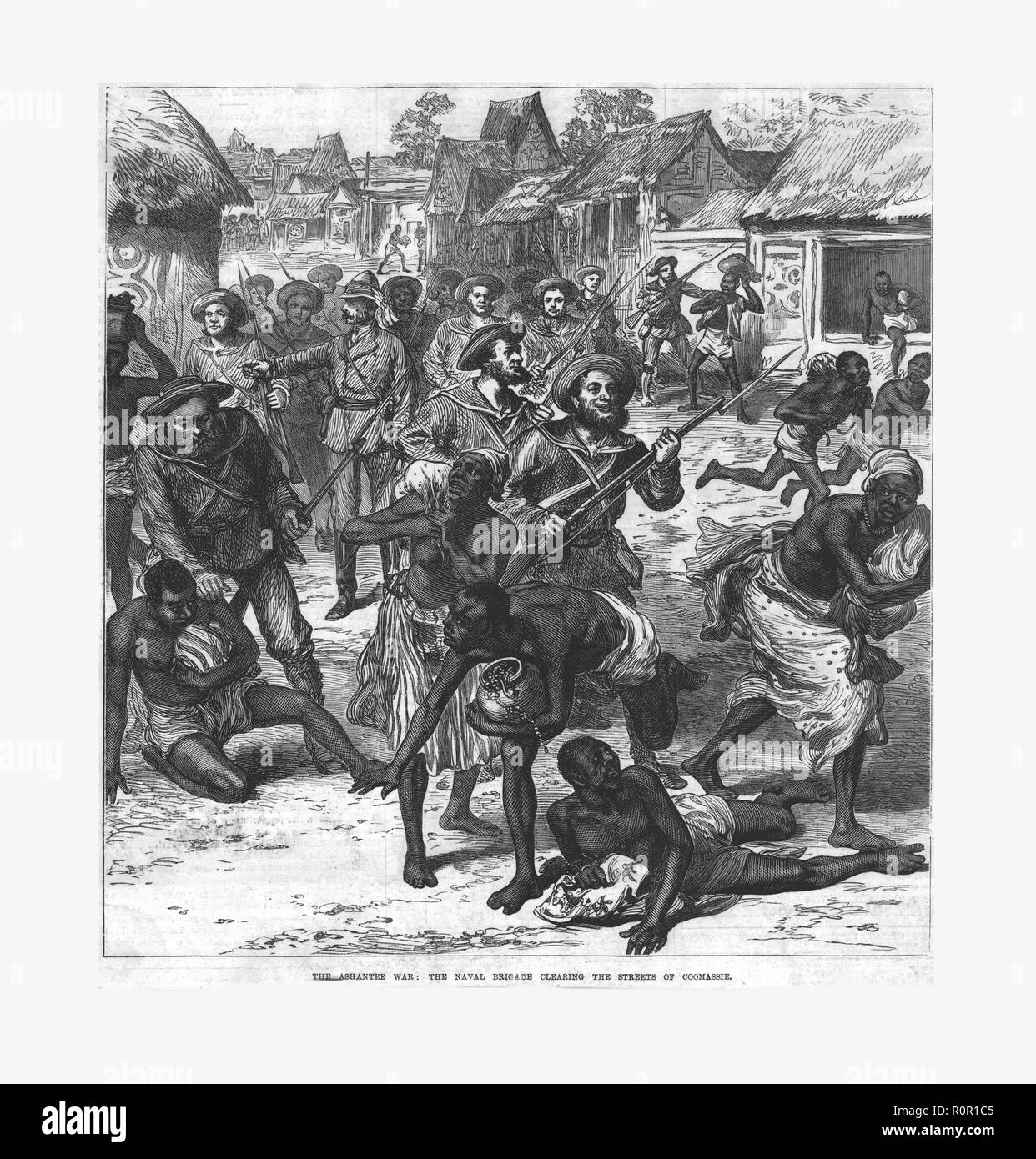 Ashanti campaign Black and White Stock Photos & Images - Alamy