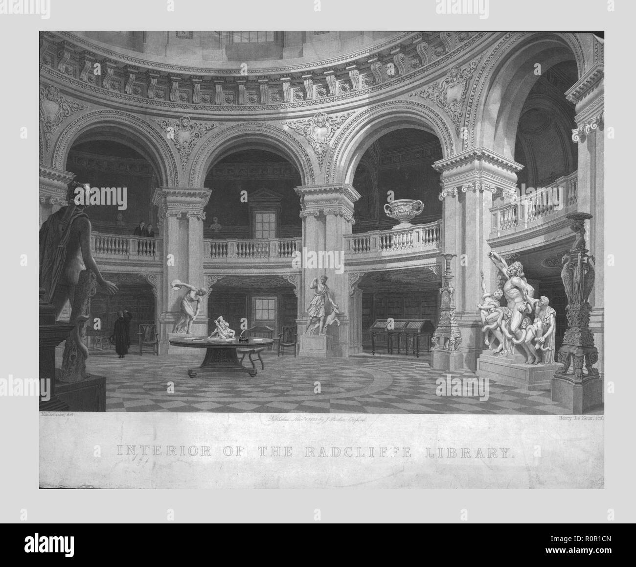 Radcliffe camera oxford interior hi-res stock photography and images ...