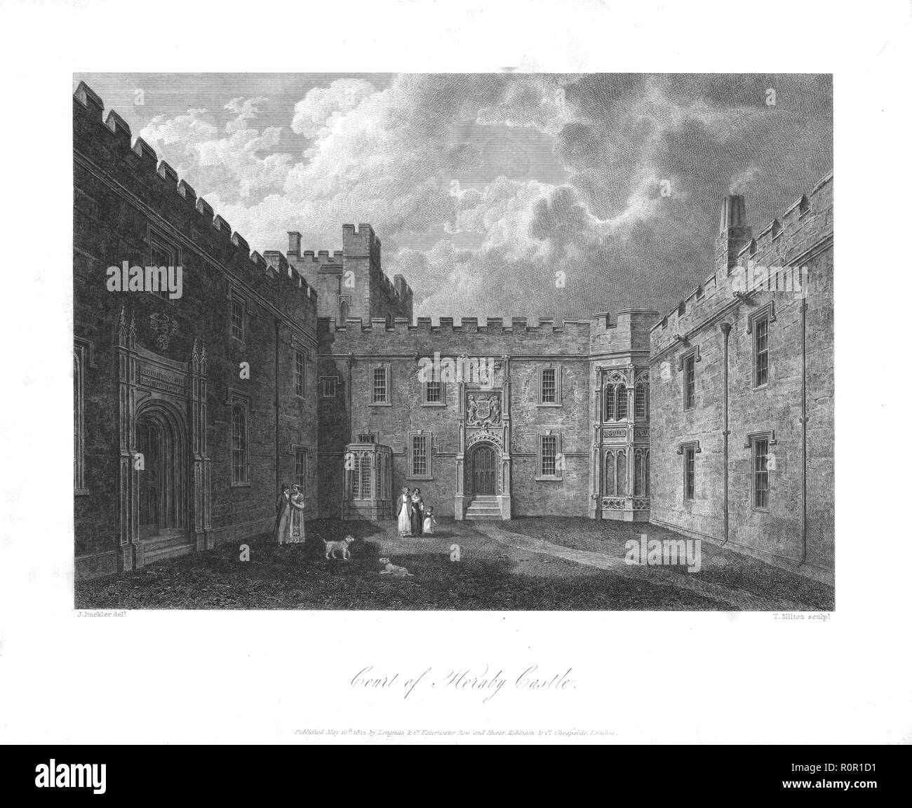 Milton Castle Black and White Stock Photos & Images - Alamy