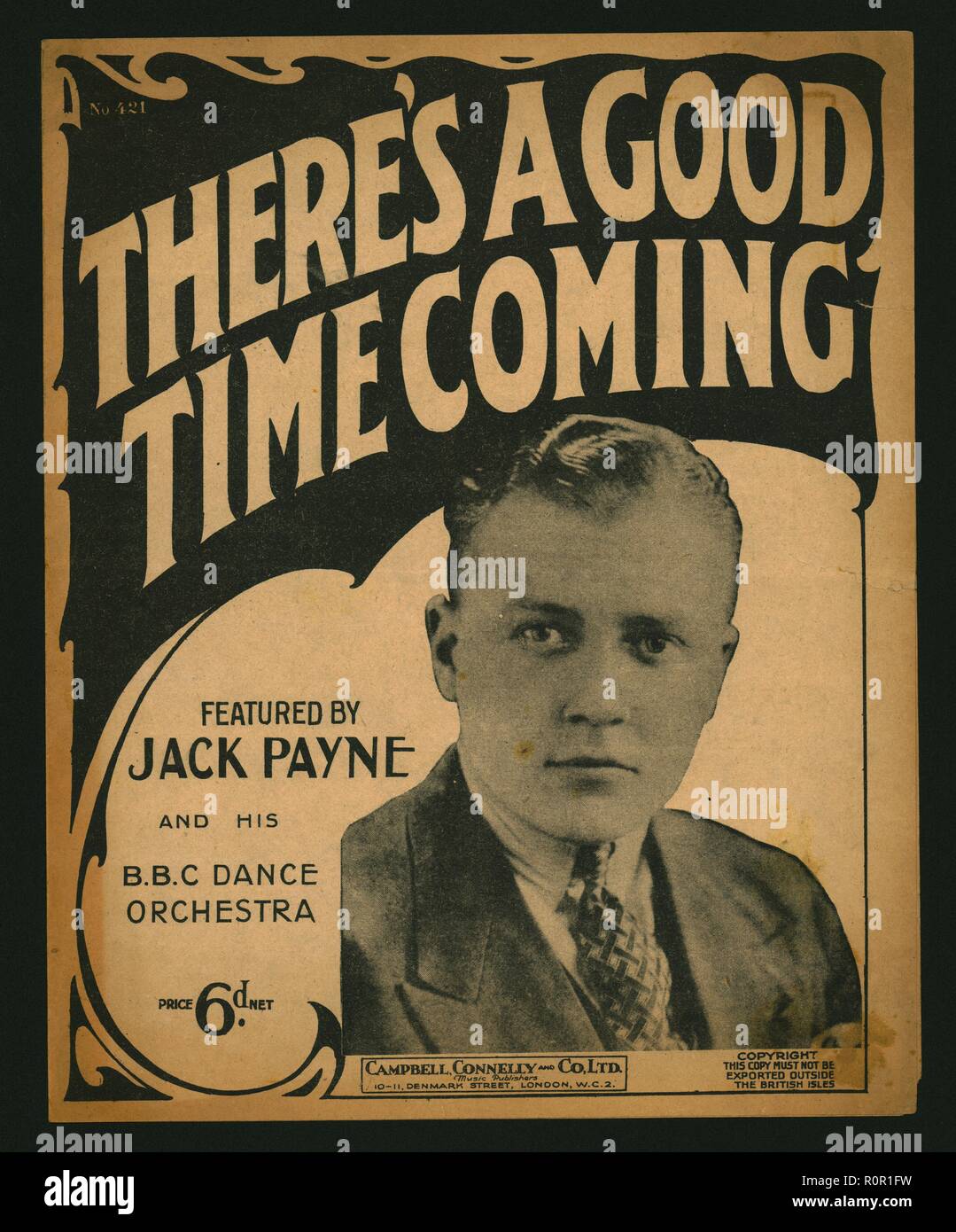 There's a Good Time Coming, sheet music, 1930. Creator: Unknown Stock ...