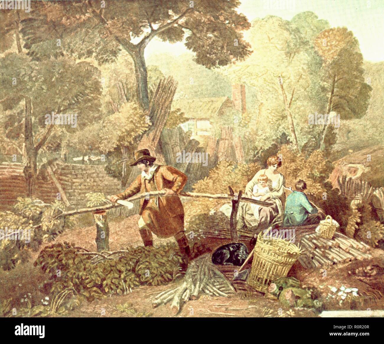 Poor woodcutter hi-res stock photography and images - Alamy