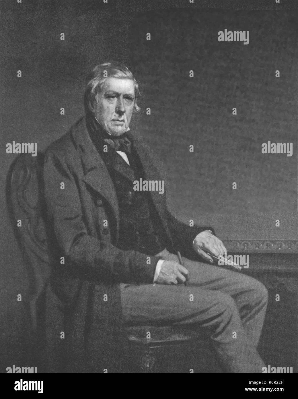 'David Cox, W.S. (1783-1859)'. Creator: Unknown Stock Photo - Alamy