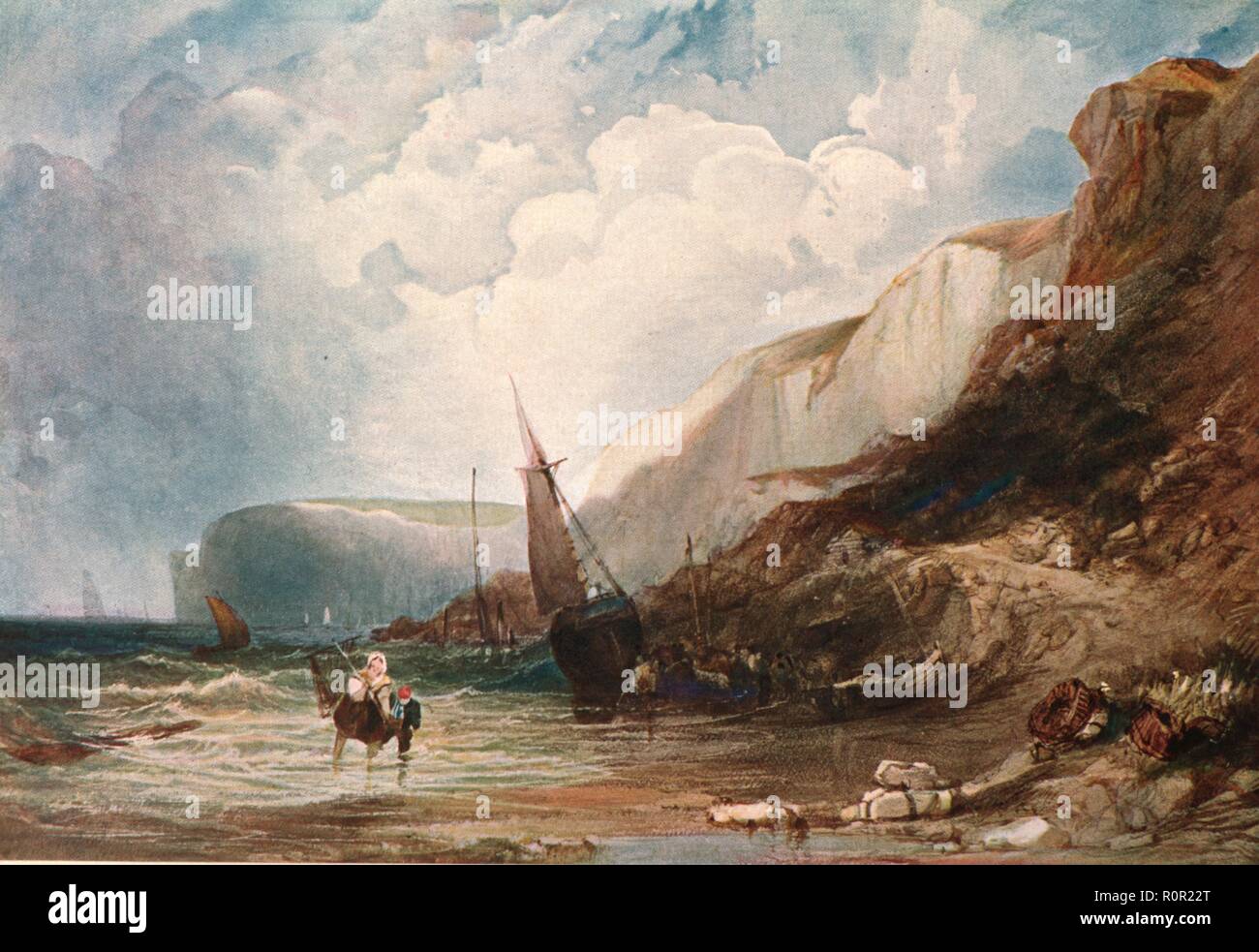 'The Shrimpers', (c1900). Creator: Unknown Stock Photo - Alamy