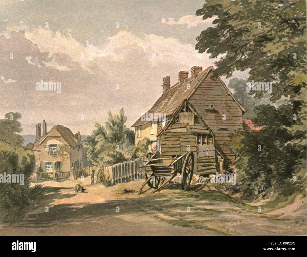 English Homes 19th Century Stock Photos & English Homes 19th Century ...