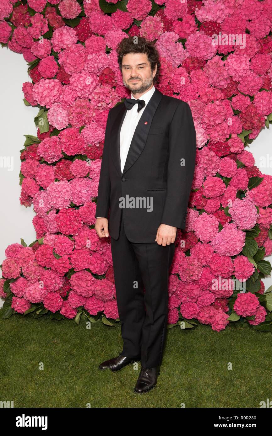 Guests attend the black tie charity dinner and Q&A at Royal Lancaster ...