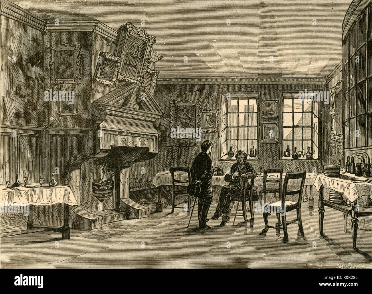 London coffee house 19th century hi-res stock photography and images ...