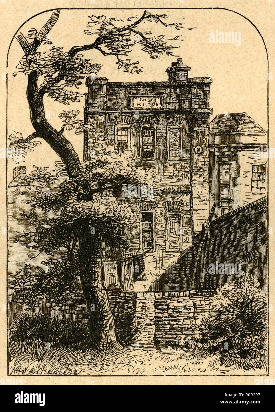 John milton house hi-res stock photography and images - Alamy