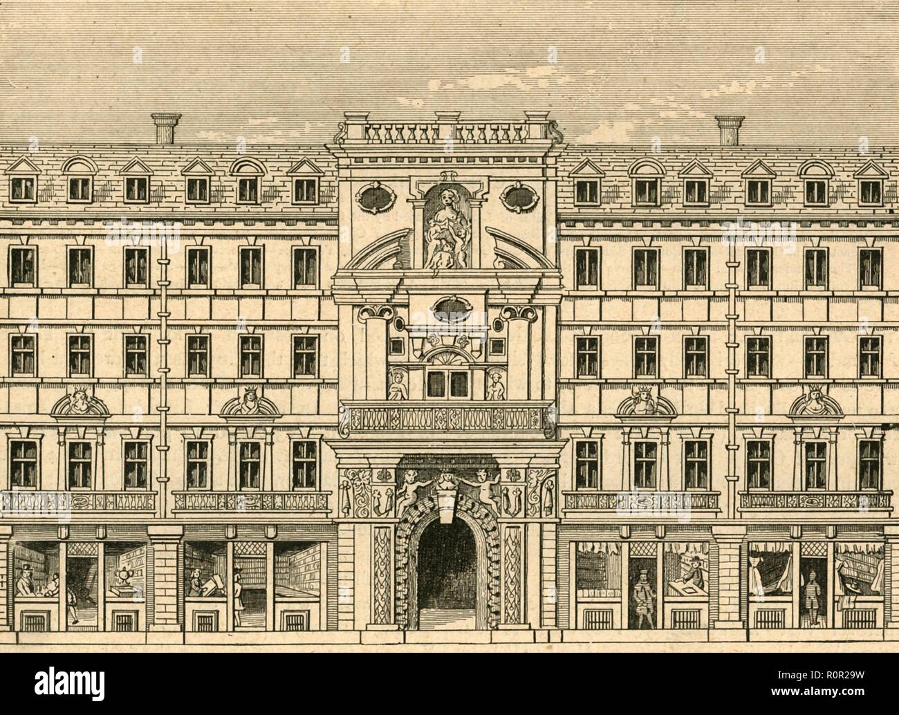 'Mercers' Chapel, as rebuilt after the fire', 1897. Creator: Unknown ...