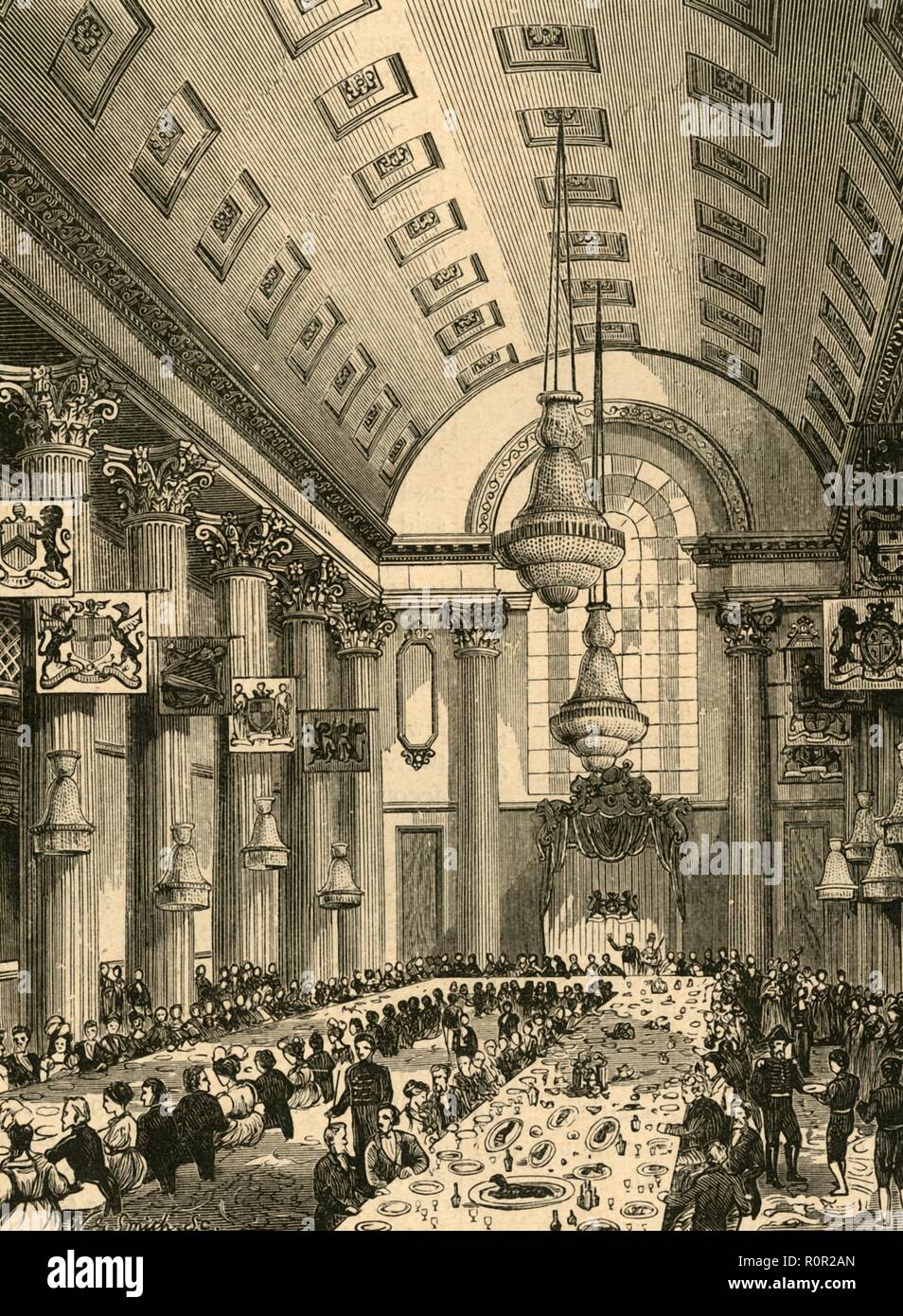 Egyptian hall hi-res stock photography and images - Alamy