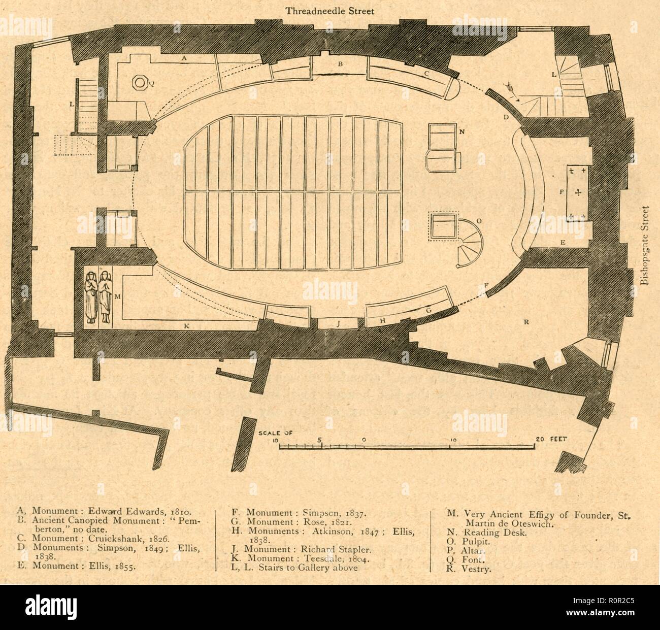 Modern Chapel Plan