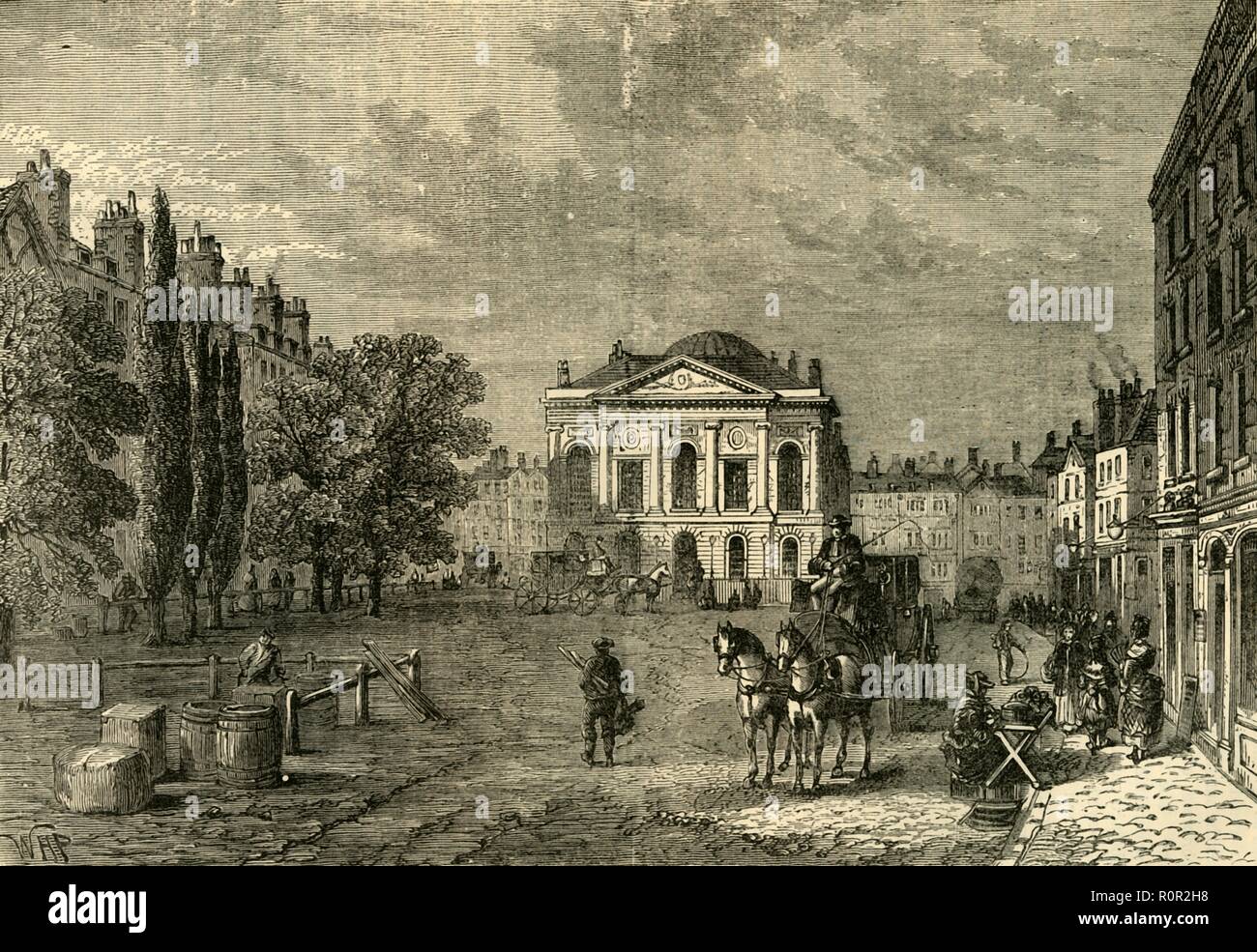 'Clerkenwell Green in 1789', (c1872). Creator: Unknown Stock Photo - Alamy