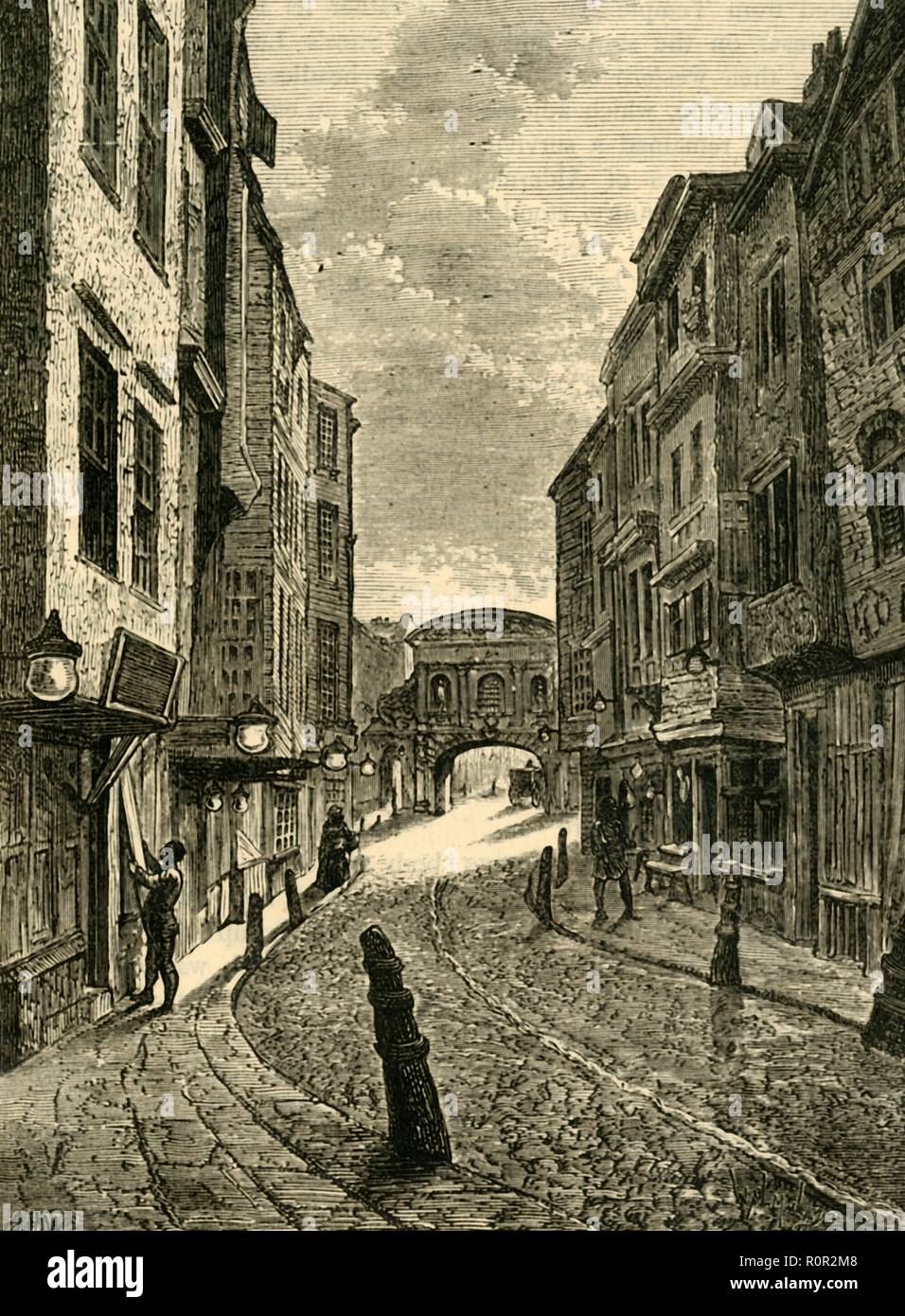 Butcher 19th century england hi-res stock photography and images - Alamy