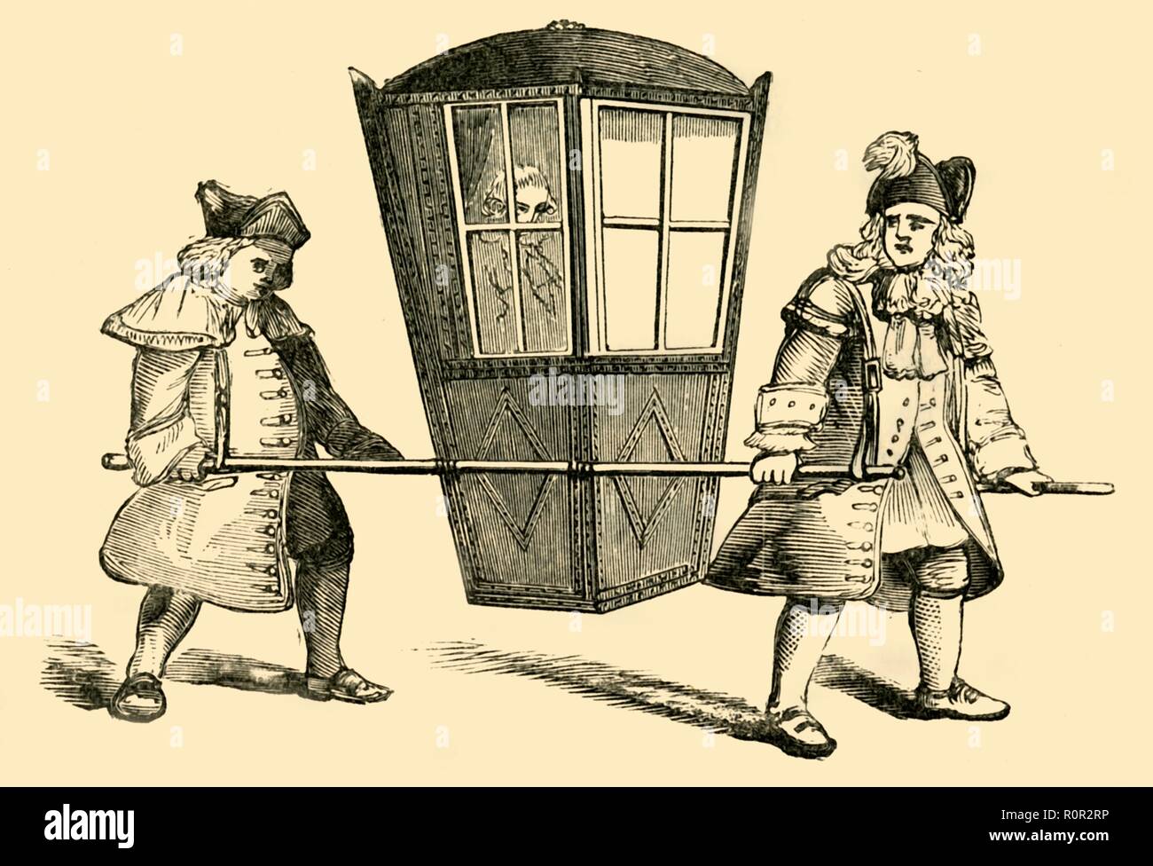 Sedan chair georgian hi-res stock photography and images - Alamy