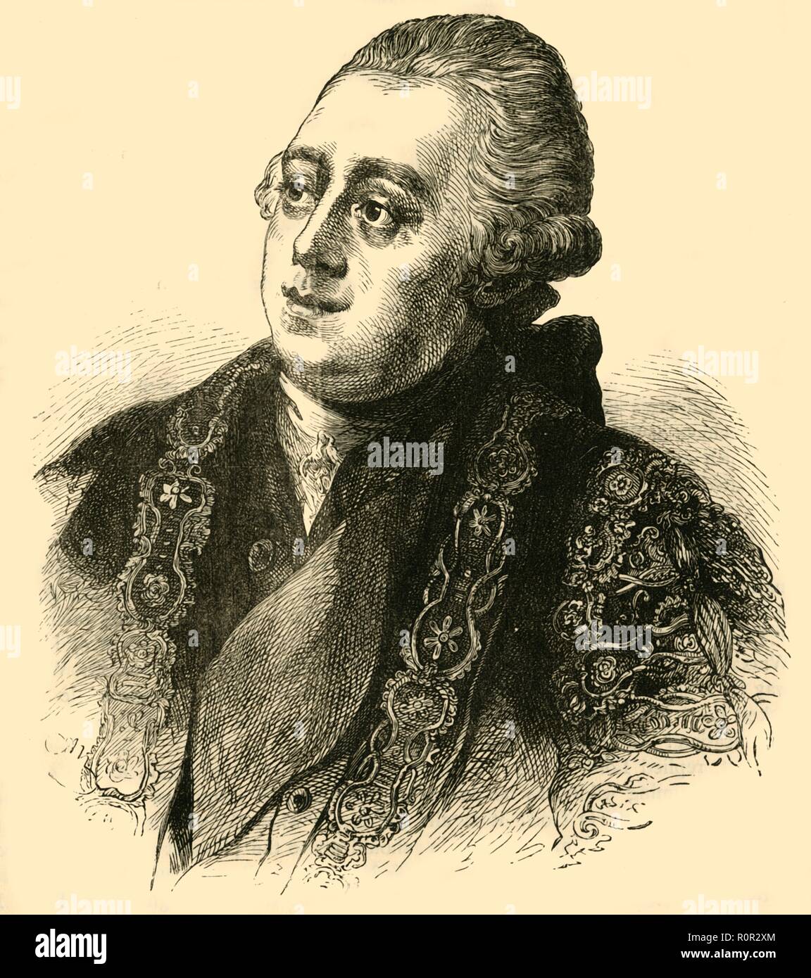 Lord north 18th century hi-res stock photography and images - Alamy
