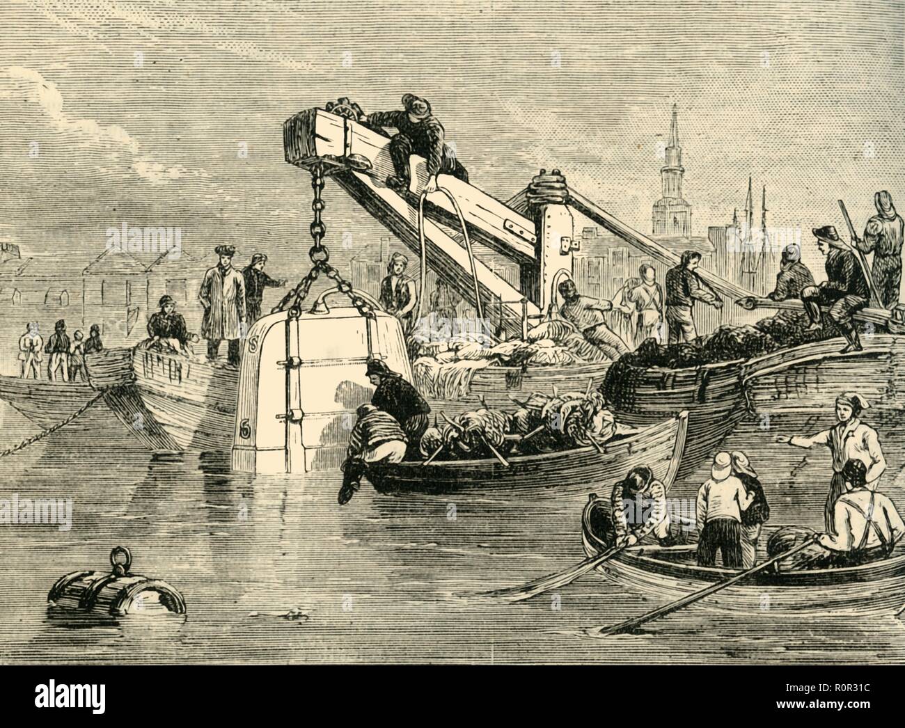 'Diving-Bell Used in the Construction of the Thames Tunnel', (c1878 ...