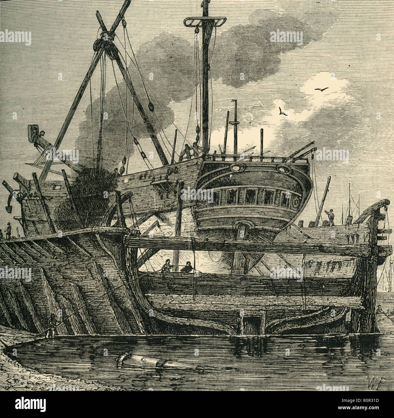 Deptford docks hi-res stock photography and images - Alamy