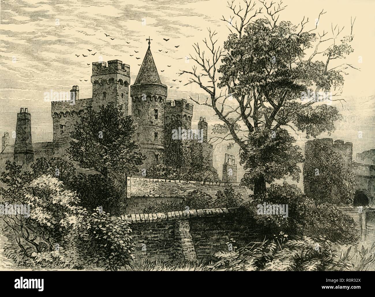 'Vanbrugh Castle', (c1878). Creator: Unknown Stock Photo - Alamy