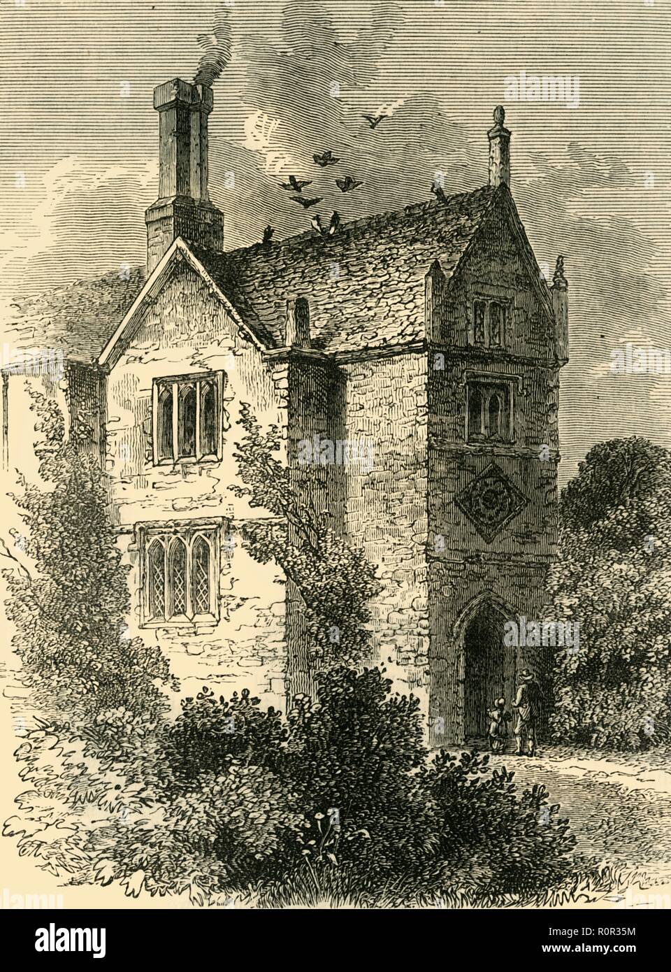 'Bishop Bonner's House in 1780', (c1878). Creator: Unknown Stock Photo ...