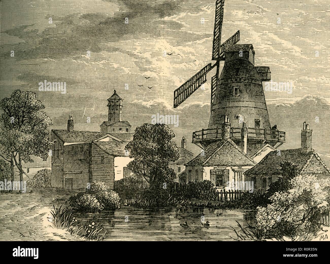 'Drug Mill of the Apothecaries' Company', (c1878). Creator: Unknown ...