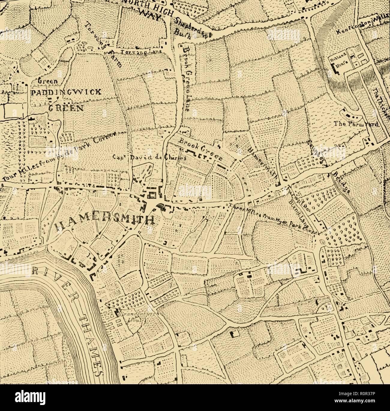 Map of hammersmith and fulham hi-res stock photography and images - Alamy