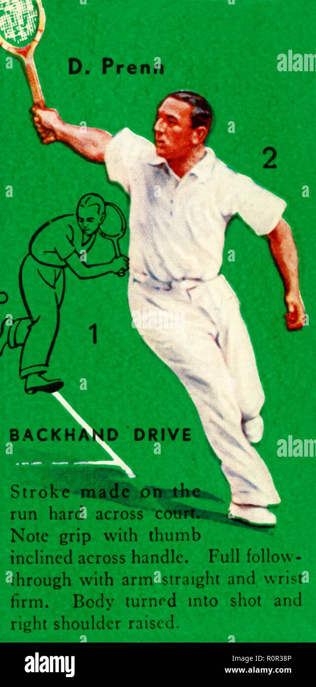 Backhand technique hi-res stock photography and images - Alamy