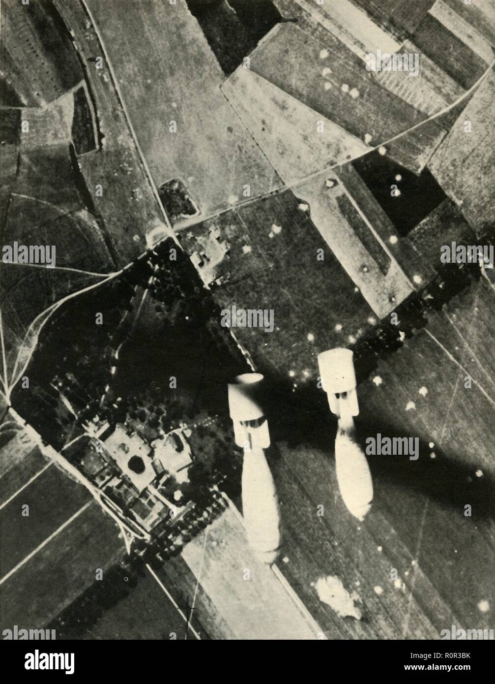 'More British Bombs on an Enemy-Held Aerodrome', 1939-1940, (1941 ...