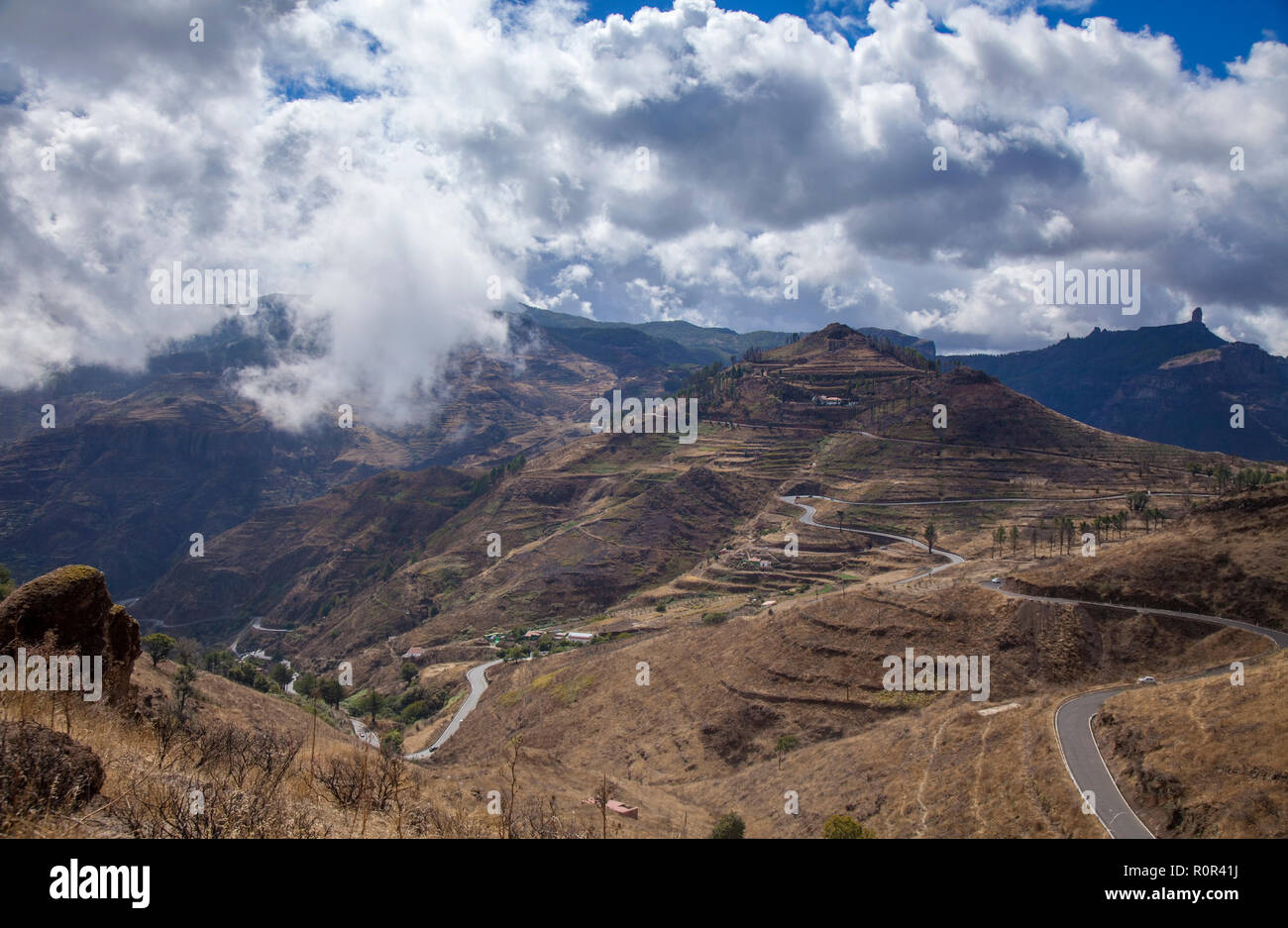 Gran Canaria, October, Las Cumbres - the highest areas of the island Stock Photo - Alamy