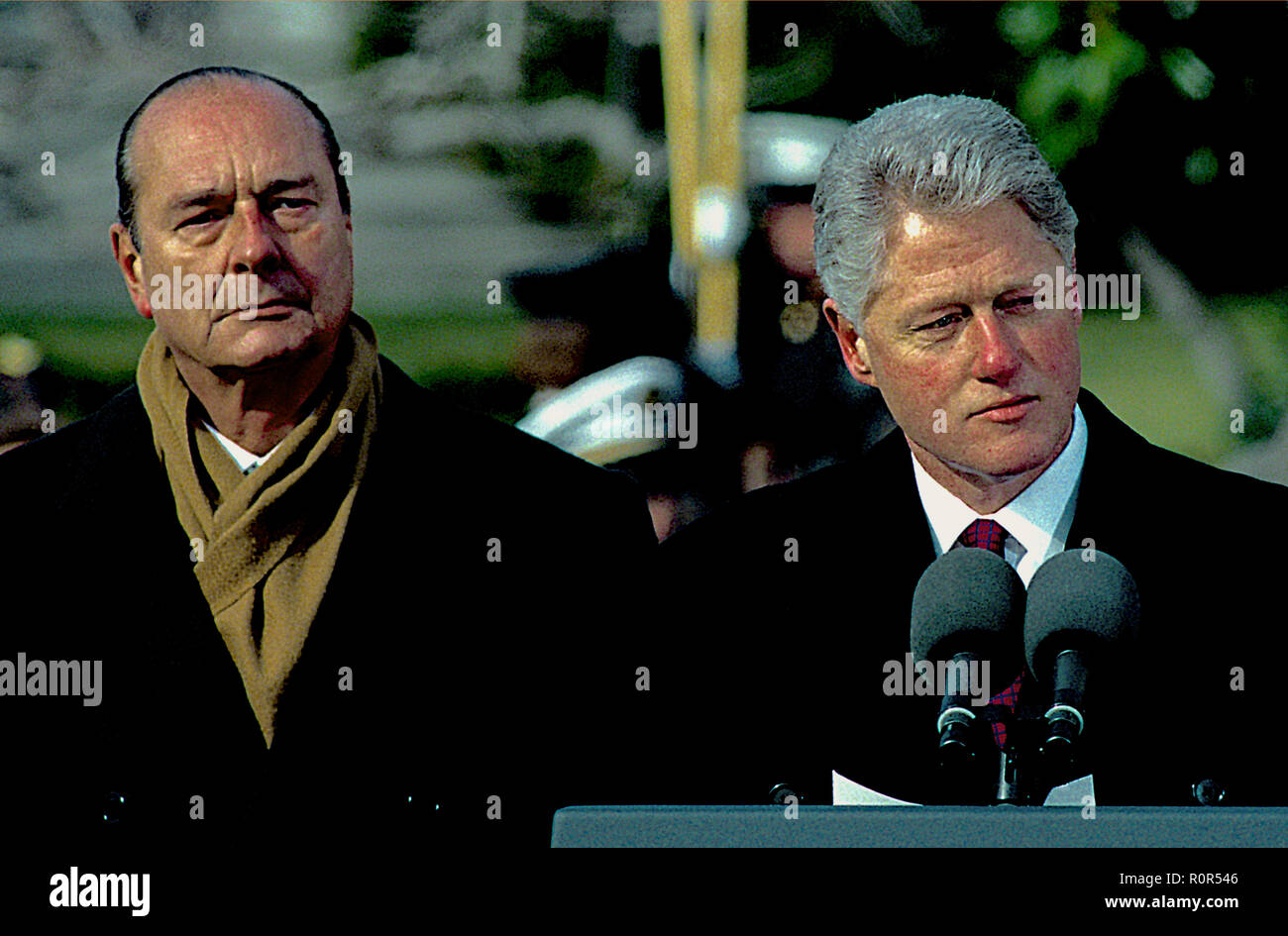 Chirac visit hi-res stock photography and images - Alamy