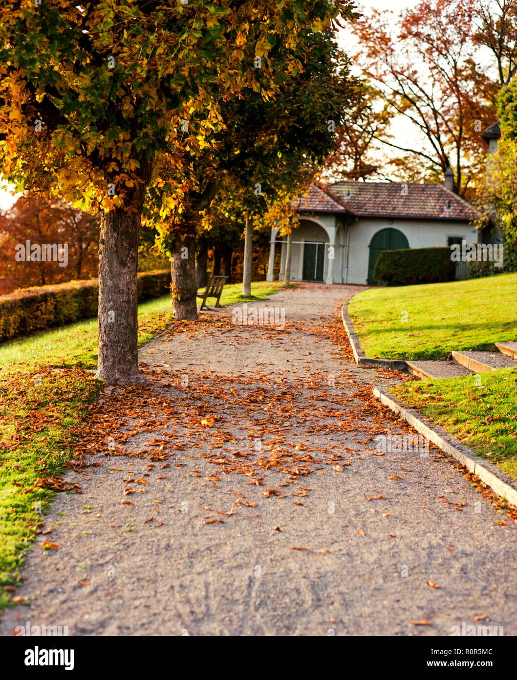 Covered pathway hi-res stock photography and images - Alamy