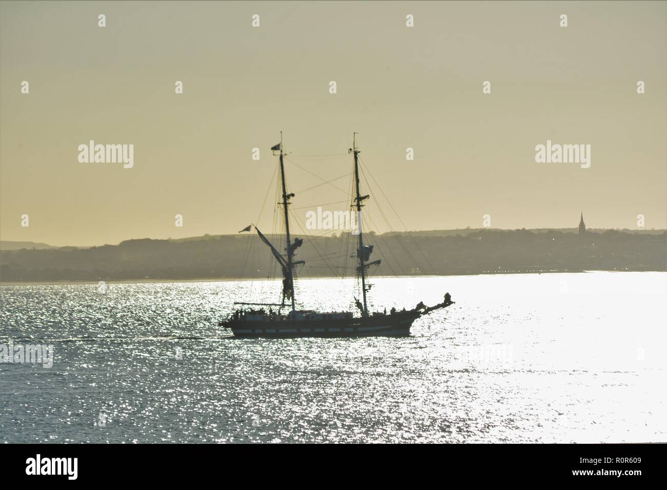 Twin mast sailing boat hi-res stock photography and images - Alamy