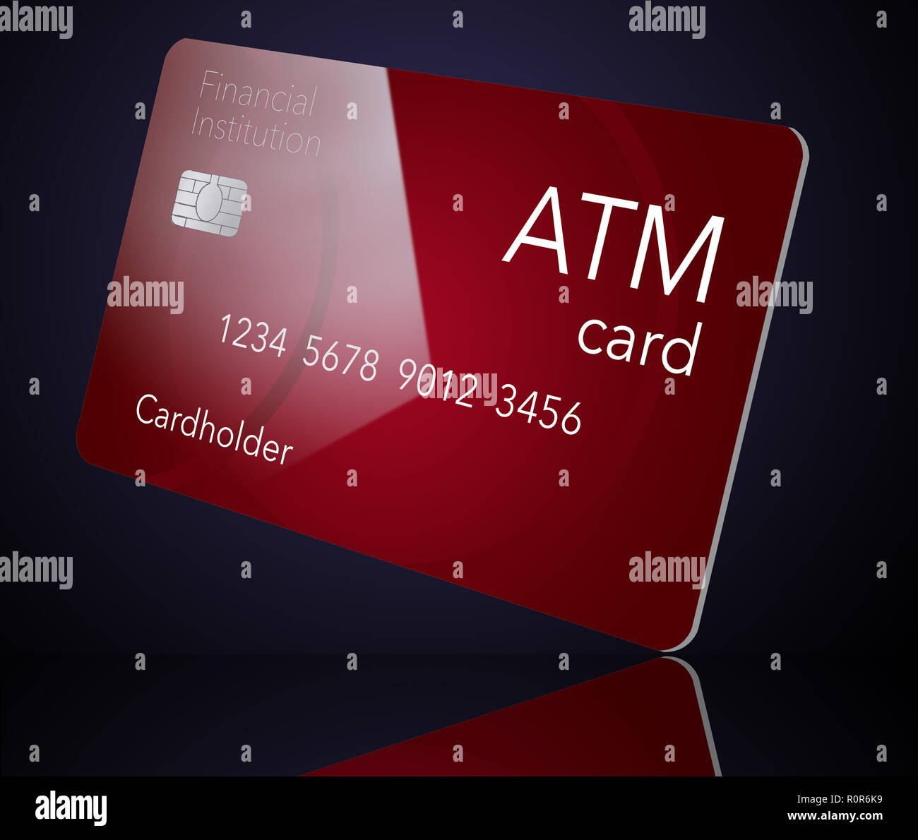 Here is an ATM card which is shown with a debit card which is often ...
