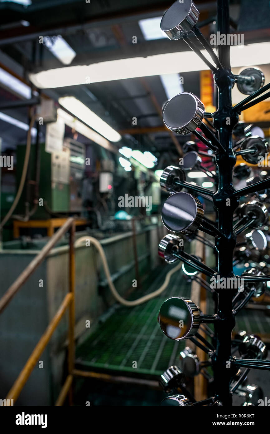 The painting unit in my family's industry Stock Photo - Alamy