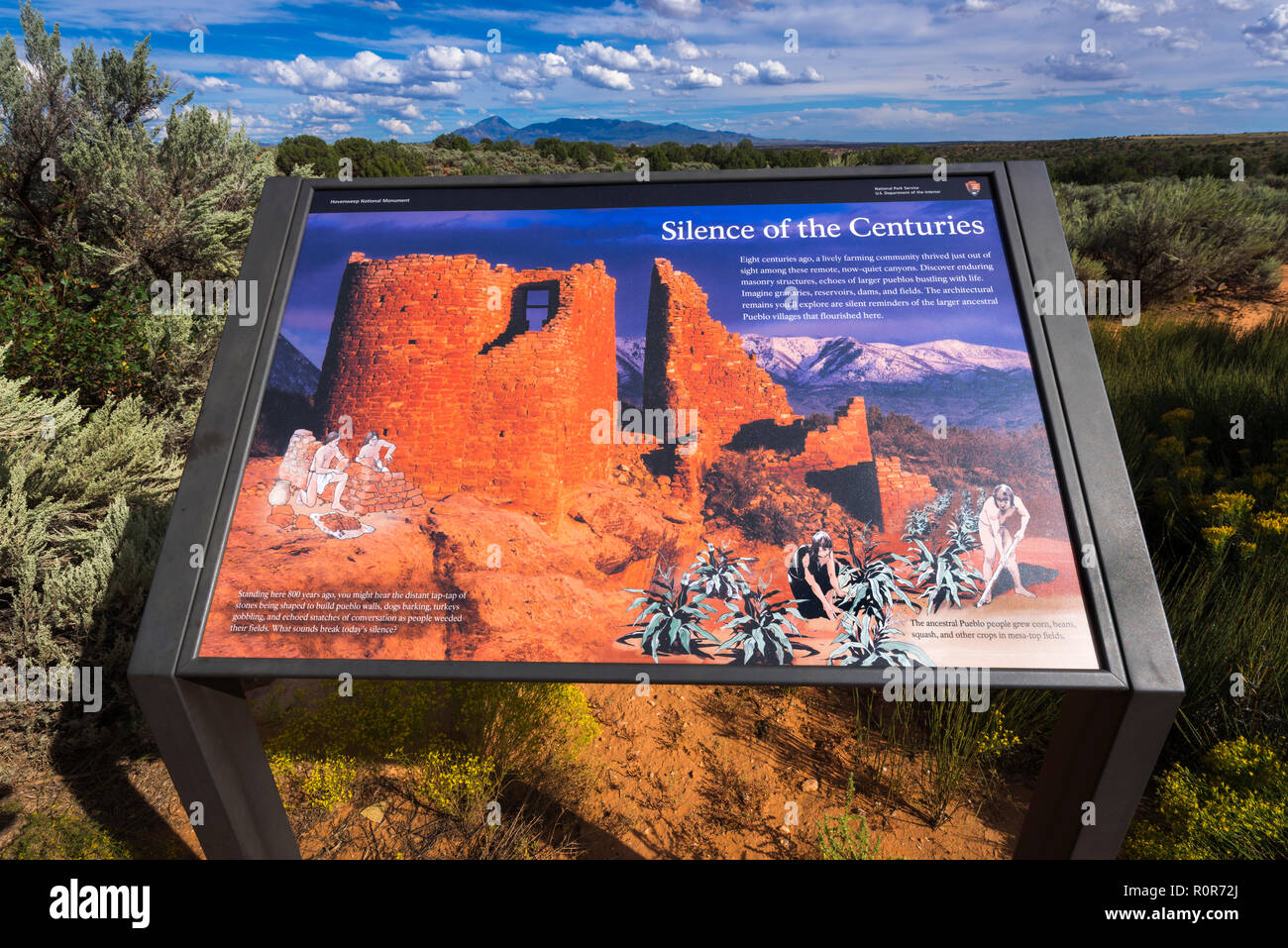 Native american interpretive sign hi-res stock photography and images ...